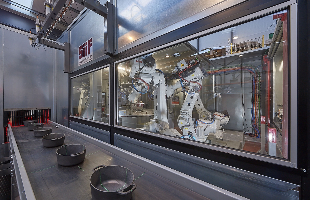 The first SiiF robotic deburring center piloted by vision! - SIIF - EN