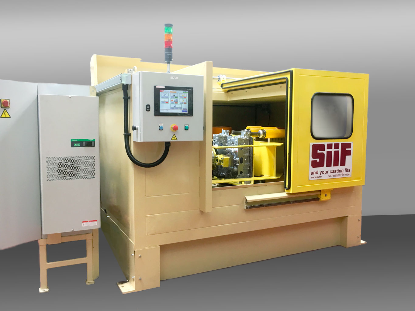 SiiF launches the double rotary decoring machine that processes two ...