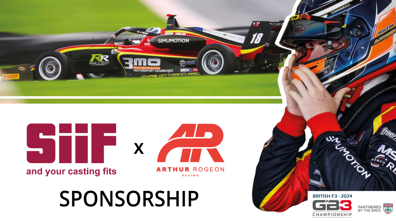 SiiF is supporting Arthur Rogeon, a very promising young Formula 3 ...